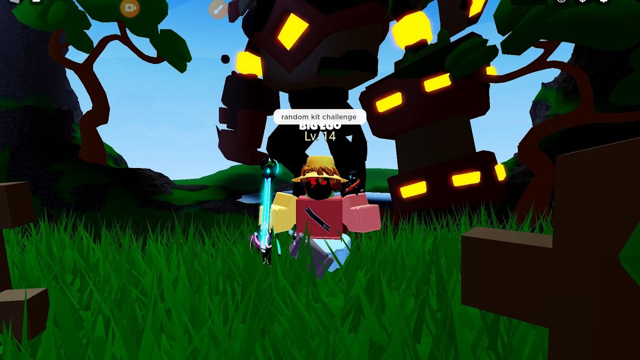 I did the random kit challenge in roblox bedwars - YouTube