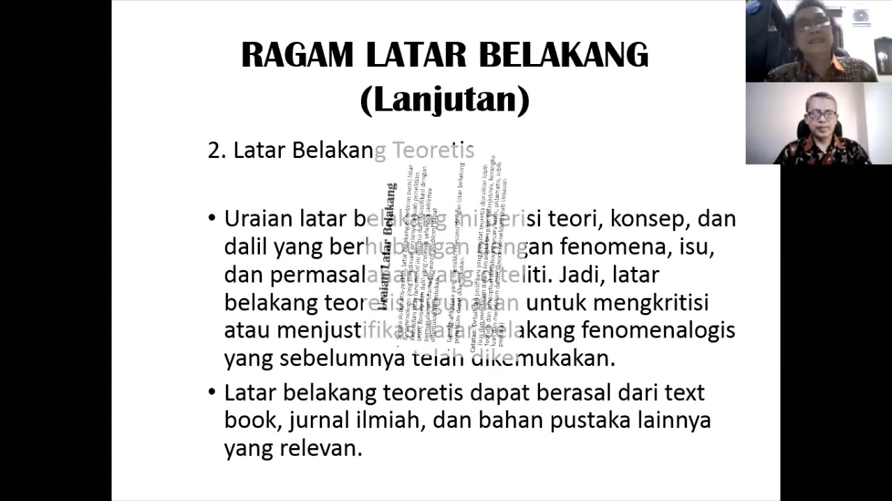 Persiapan Proposal oleh Muhibbin Syah - YouTube