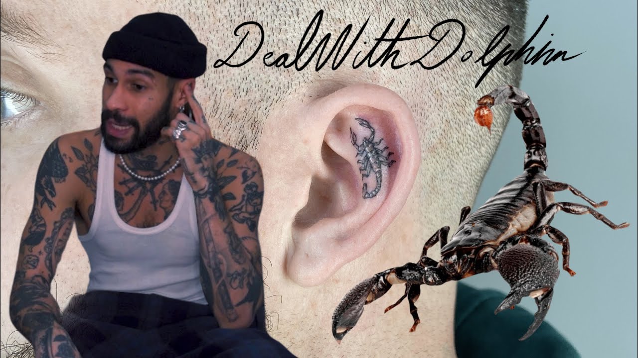 TINY Scorpion in someone's ear | Delphin Musquet - YouTube