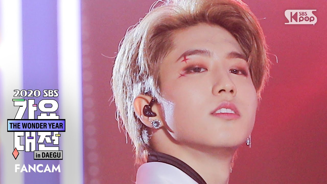 [2020 가요대전] 스트레이키즈 한 '神메뉴' (Stray Kids HAN 'God's Menu' FanCam)│@2020 ...