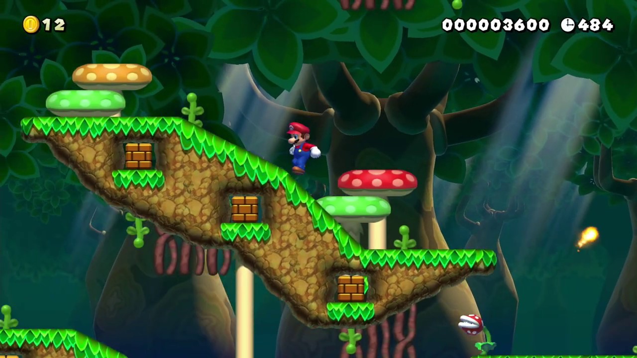 The Fungus Swamp by MaciSMM - Super Mario Maker 2 - No Commentary 1bz ...
