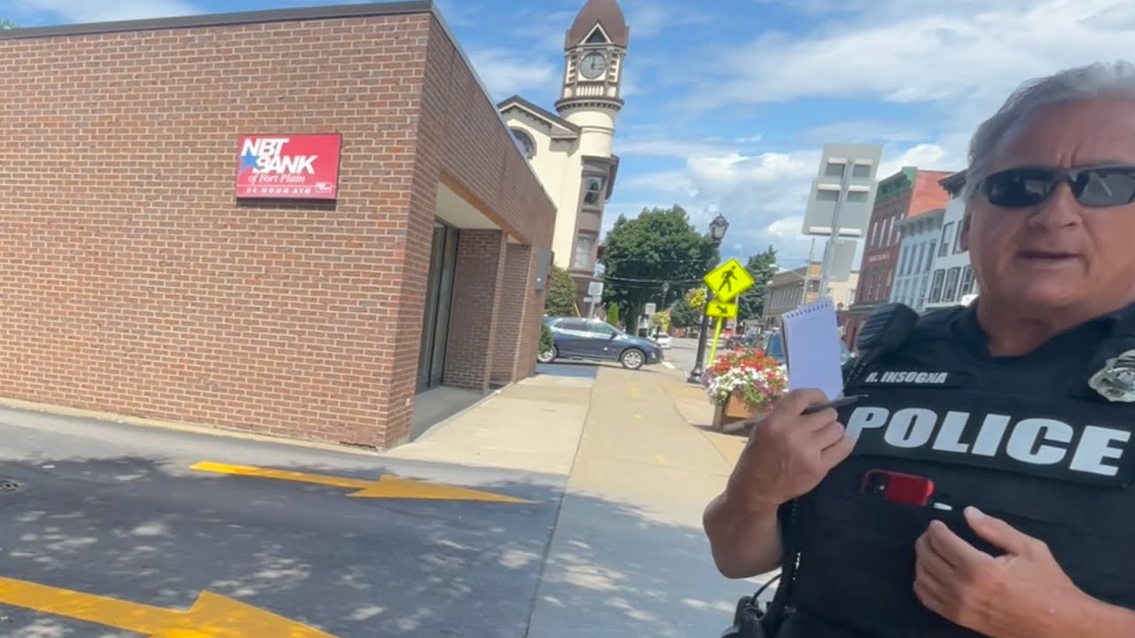 Nbt bank calls the cops on a guy with a camera. I’m a cop, I get to ask ...