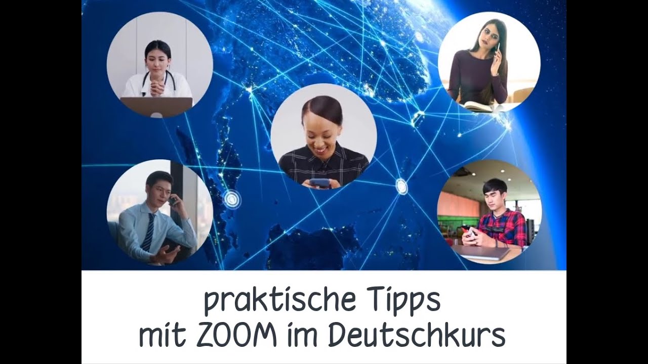 Praktische Tipps für ZOOM im Deutschkurs - YouTube