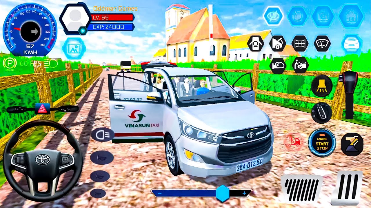 Car Simulator Vietnam #5 Mini Van Taxi Driving! Android gameplay - YouTube