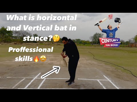 Vertical bat in stance will give you next level comfort in batting🤩💯🔥 ...