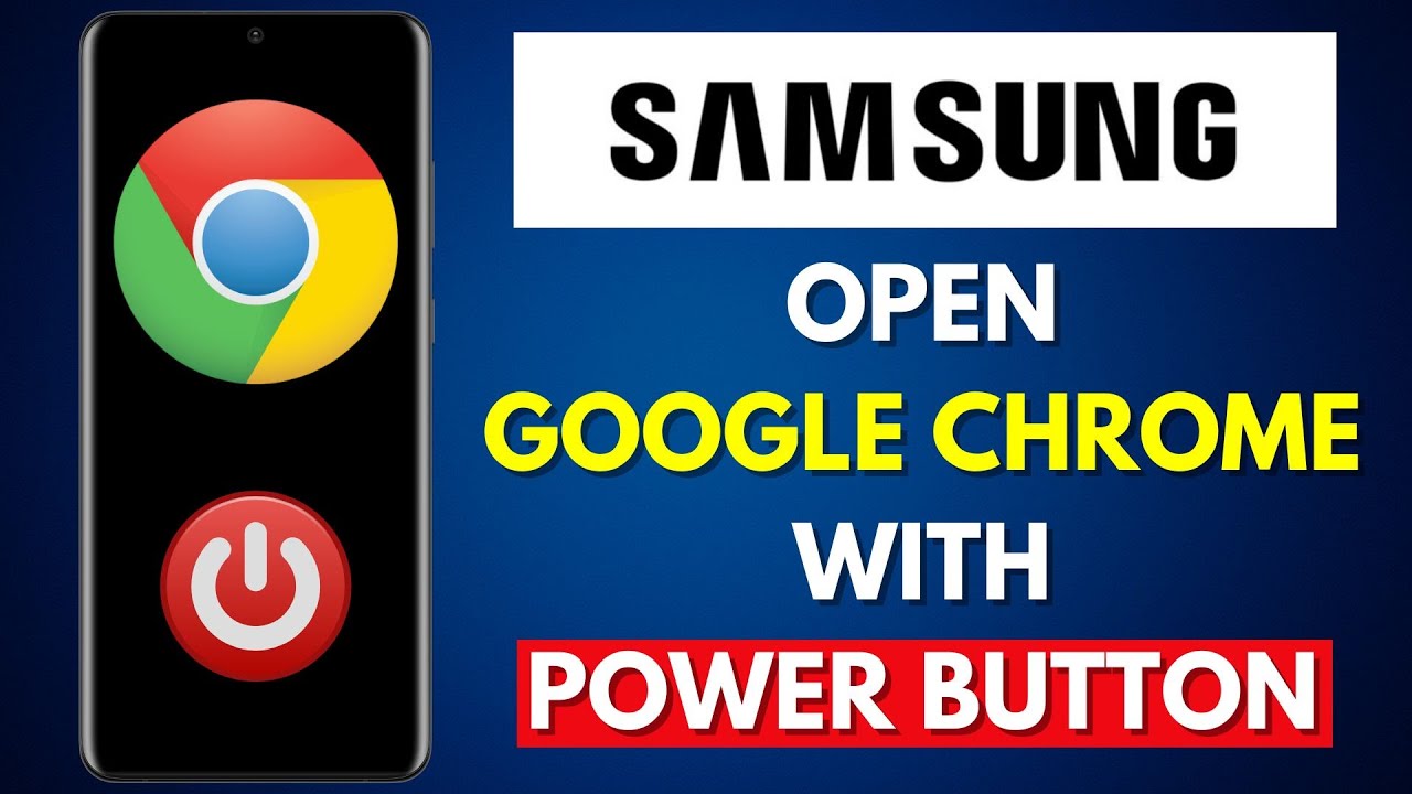 How to Enable Quick Access to Google Chrome Using the Power Button on a ...