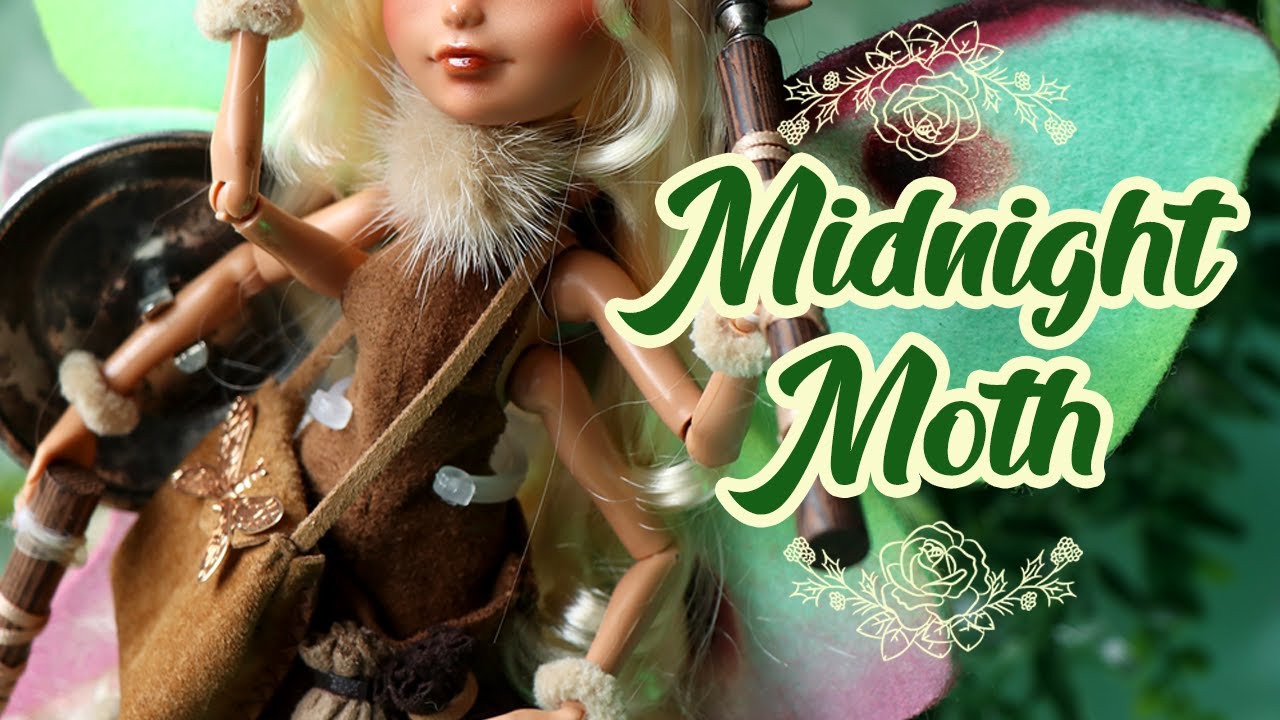 MIDNIGHT MOTH 🍃 custom doll | DnD character creation | PIXIENATORY ...