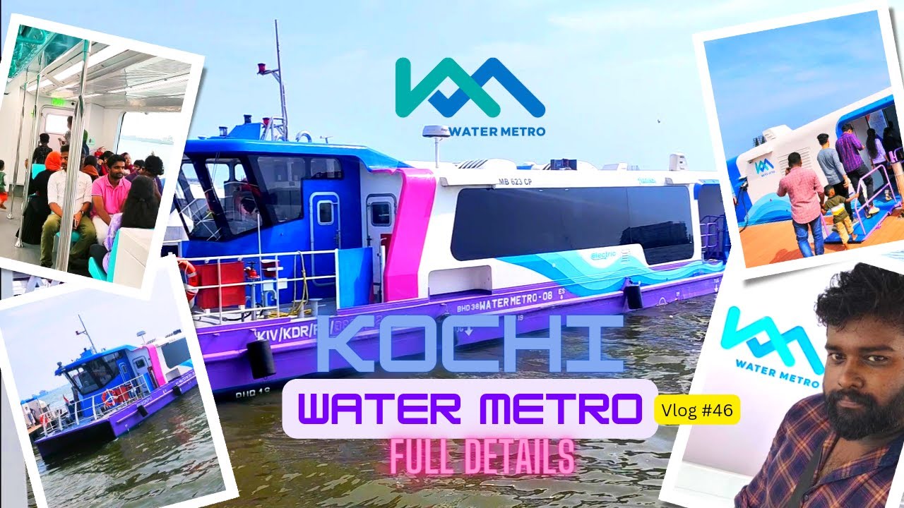 Kochi Water Metro | Water Metro | India's 1st Water Metro | Ernakulam ...