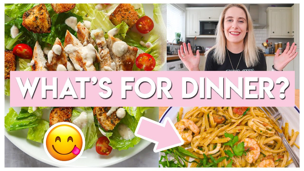WHAT'S FOR DINNER? | 4 EASY 30 MINUTE MEALS (low FODMAP, gluten free ...