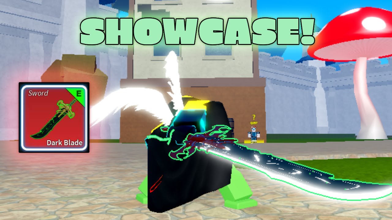 NEW DARK Blade Reword Showcase!! **FULL DETAILS SHOWCASE!** BLOX FRUITS ...