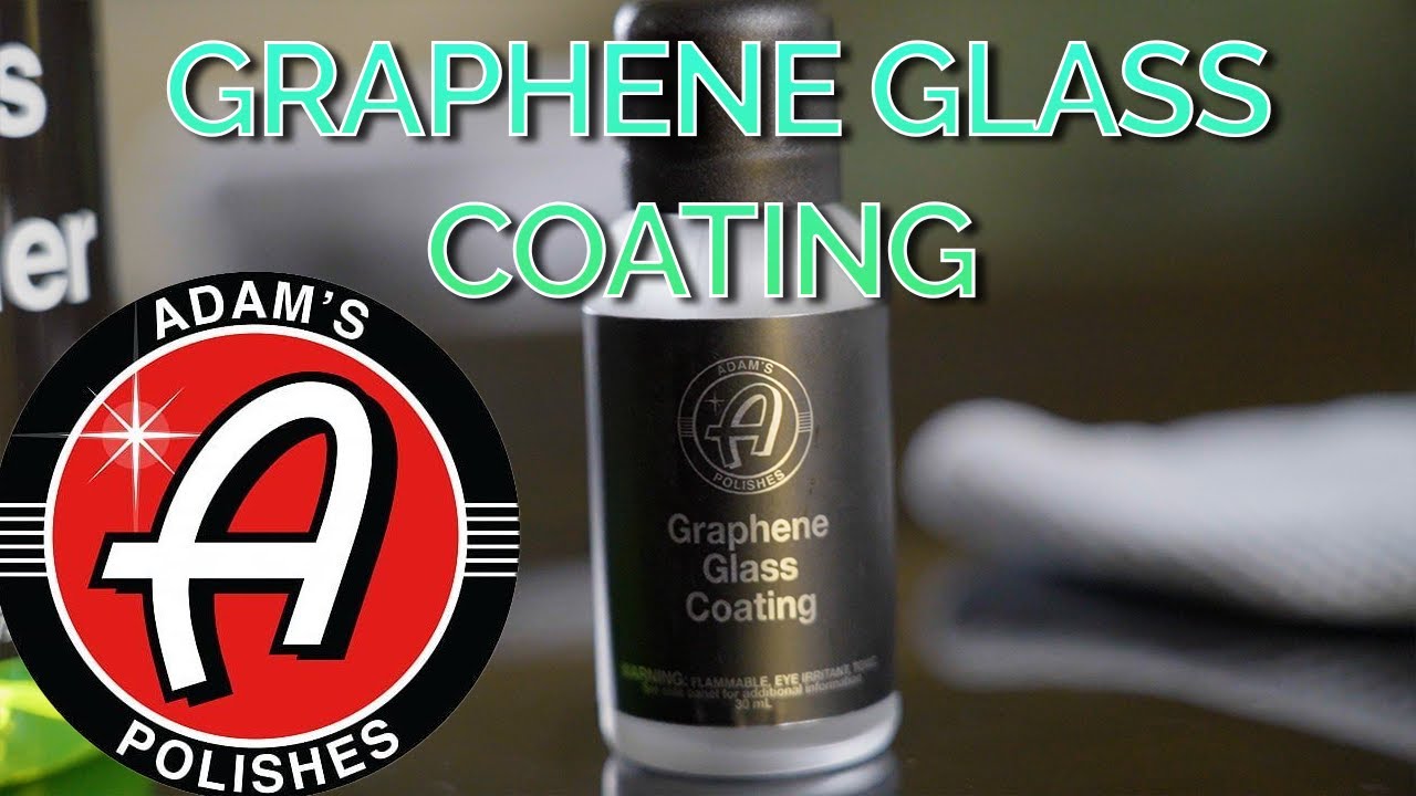 ADAMS POLISH GRAPHENE GLASS COATING *HOW TO APPLY* - YouTube
