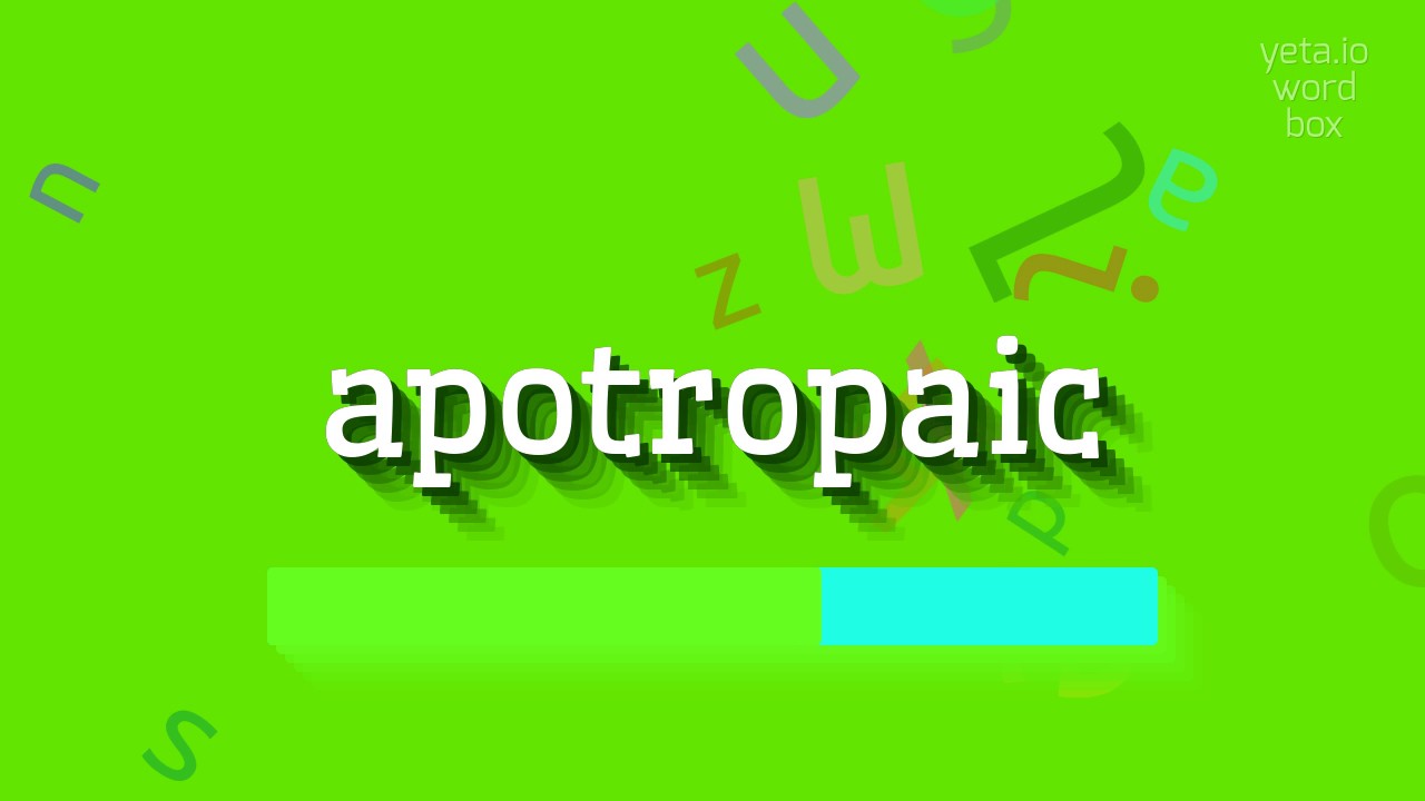 How to say "apotropaic"! (High Quality Voices) - YouTube