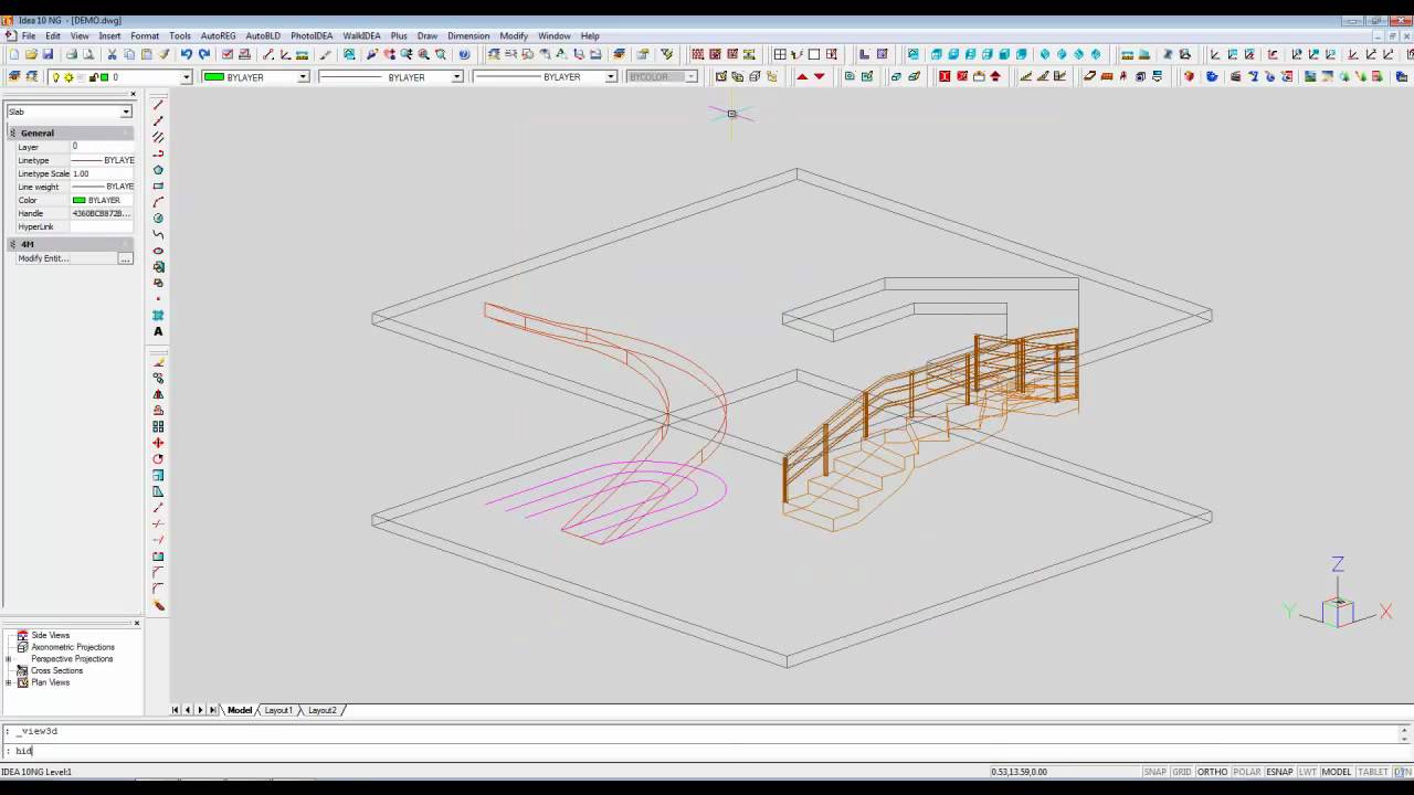 3D BIM Architecture | Free-route Stairs and Ramps - YouTube