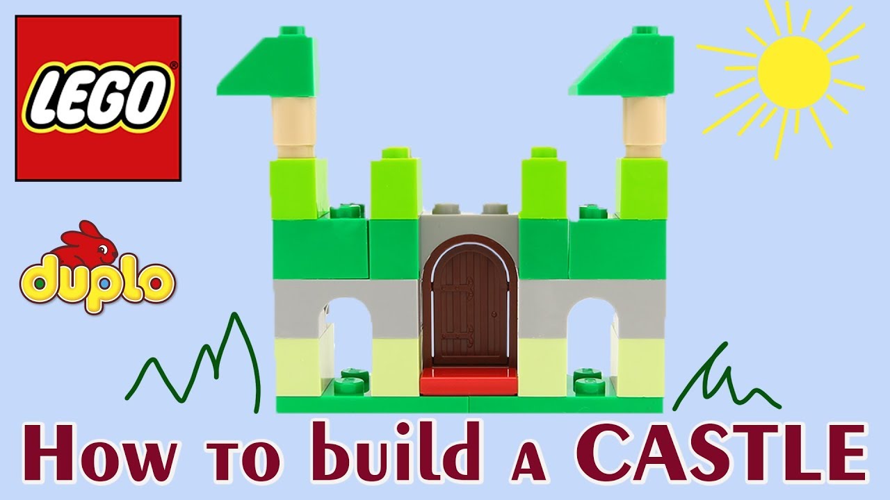 Lego Castle. How to make with Lego Bricks Stop motion animation HD ...