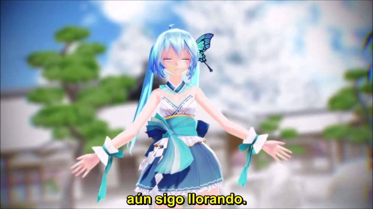 MMD Sayonara v.16 sub.español 60fps - YouTube