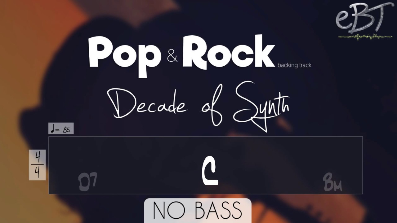 Pop Music Backing Track in G Major [NO BASS] - YouTube
