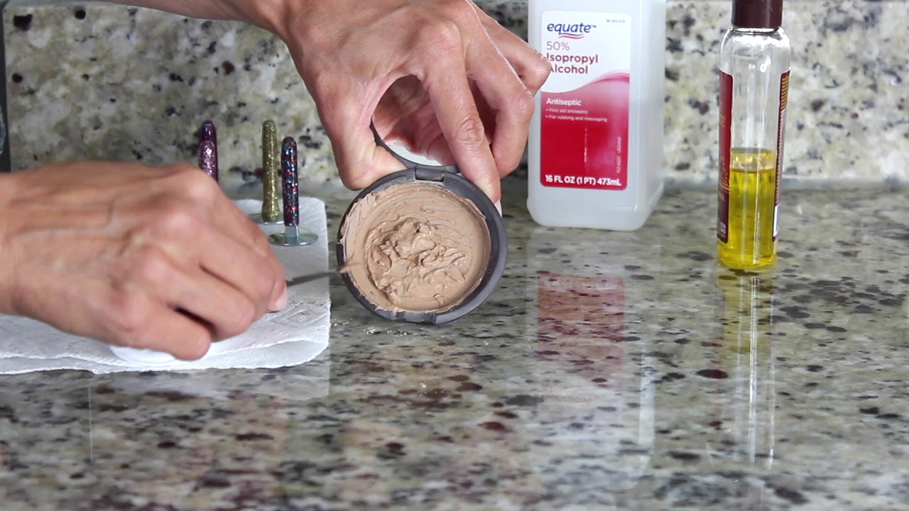 Pressing Loose Powder into Compact with the Simply Makeup Press - YouTube