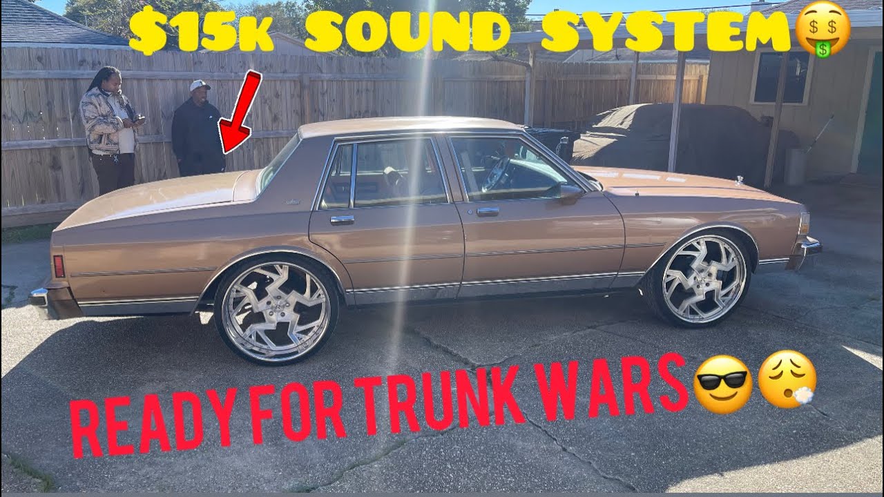 🤯$15,000 Sound System in My Box Chevy Caprice I’m Ready For Trunk Wars😎 ...