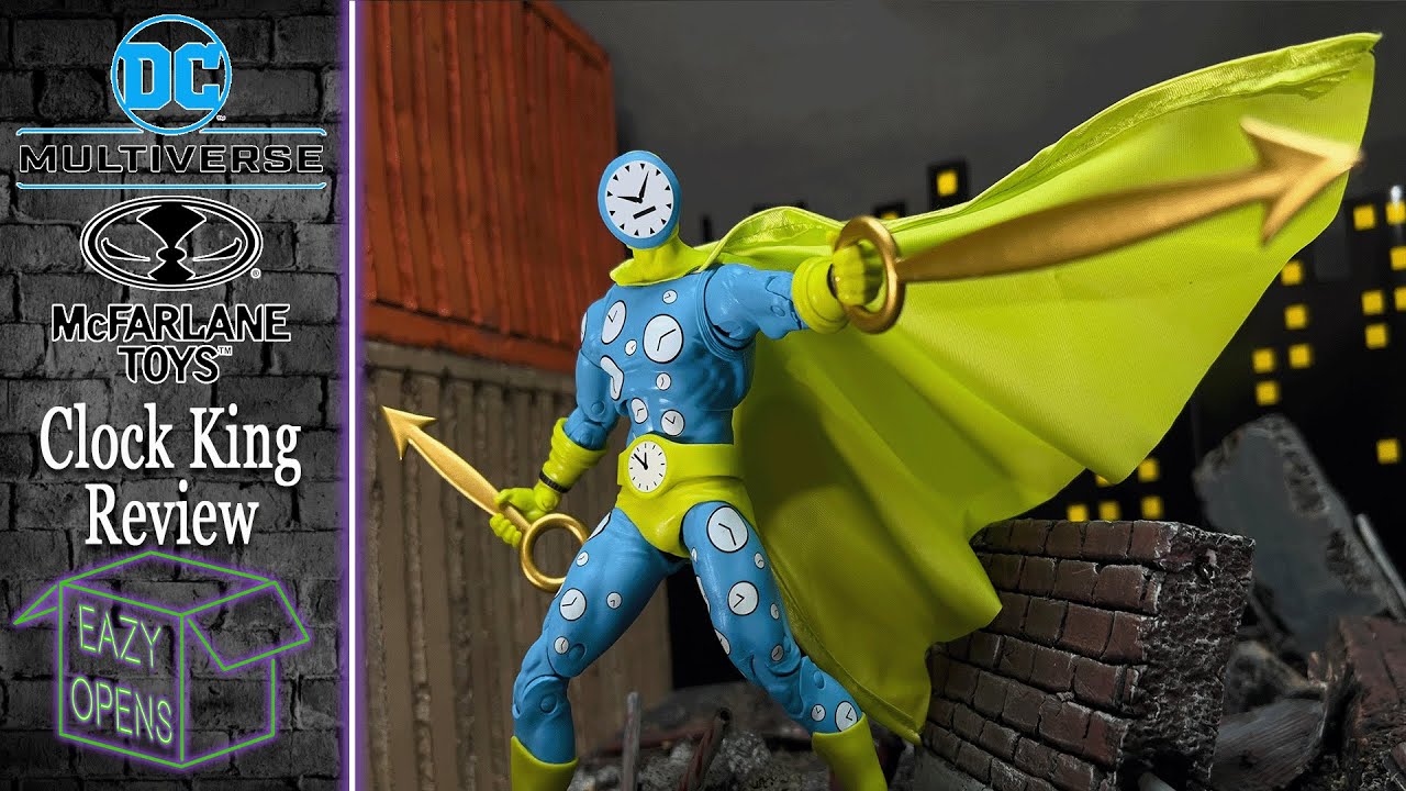 McFarlane DC Multiverse Clock King Action Figure Review | Best Dressed ...