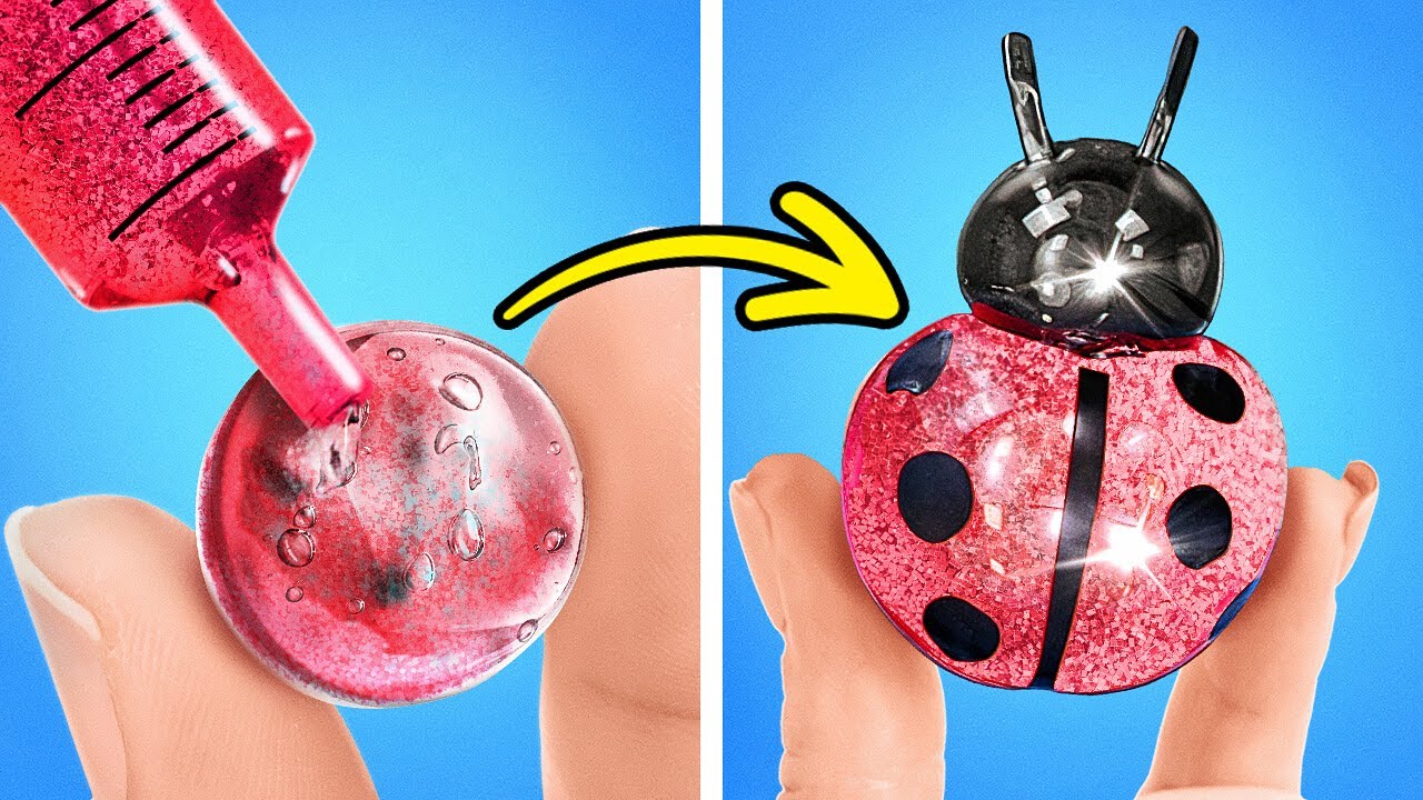 Awesome Fidget Toys 🐞🤩 Satisfying Crafts & DIYs You Can Make at Home ...