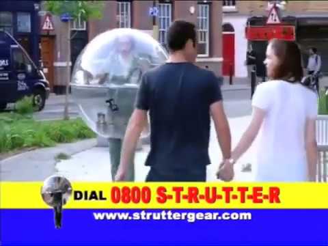 Social Distancing? I have the answer... The Strutter Bubble. - YouTube