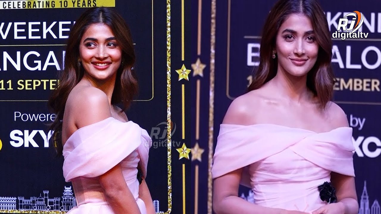 The Queen Pooja Hegde at SIIMA Awards 2022 || Rjdigitaltv - YouTube