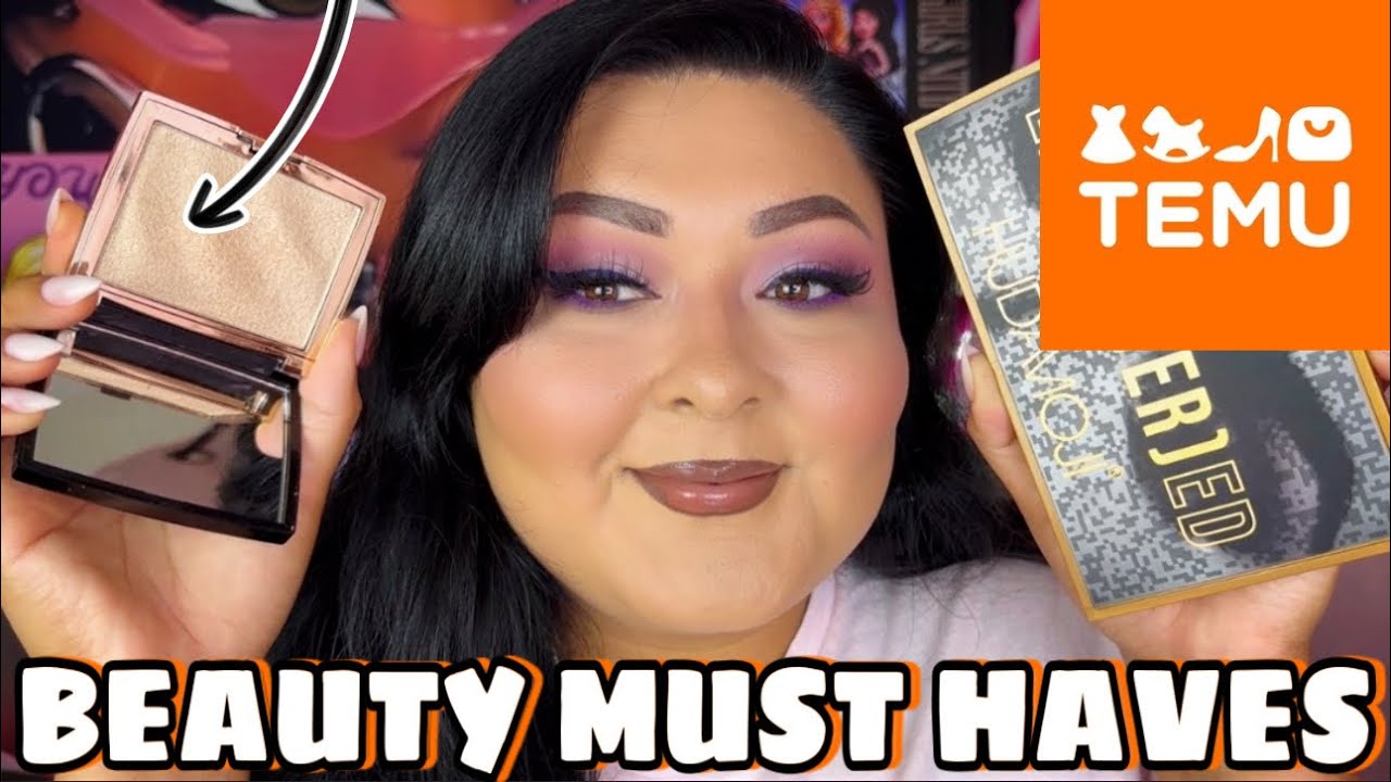 TOP 10 TEMU BEAUTY MUST HAVES // HUDAMOJI, BEAUTY GLAZED, & MORE! - YouTube