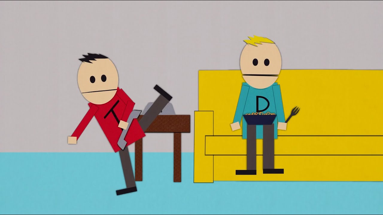 South Park - Terrance and Phillip Farting Through Video - YouTube