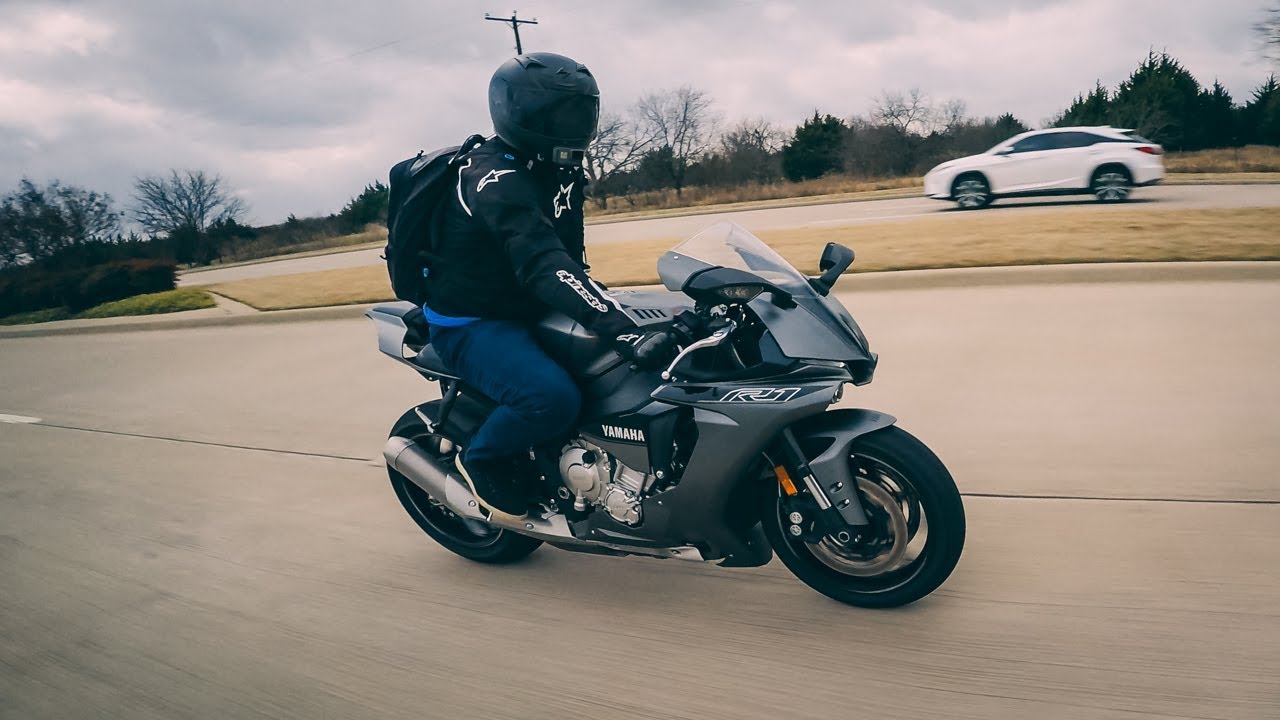 First Ride on a Yamaha R1! - YouTube
