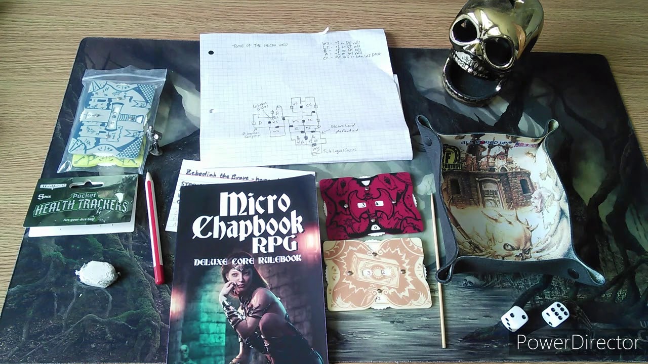Micro Chapbook RPG - Stoneaxe Review - YouTube