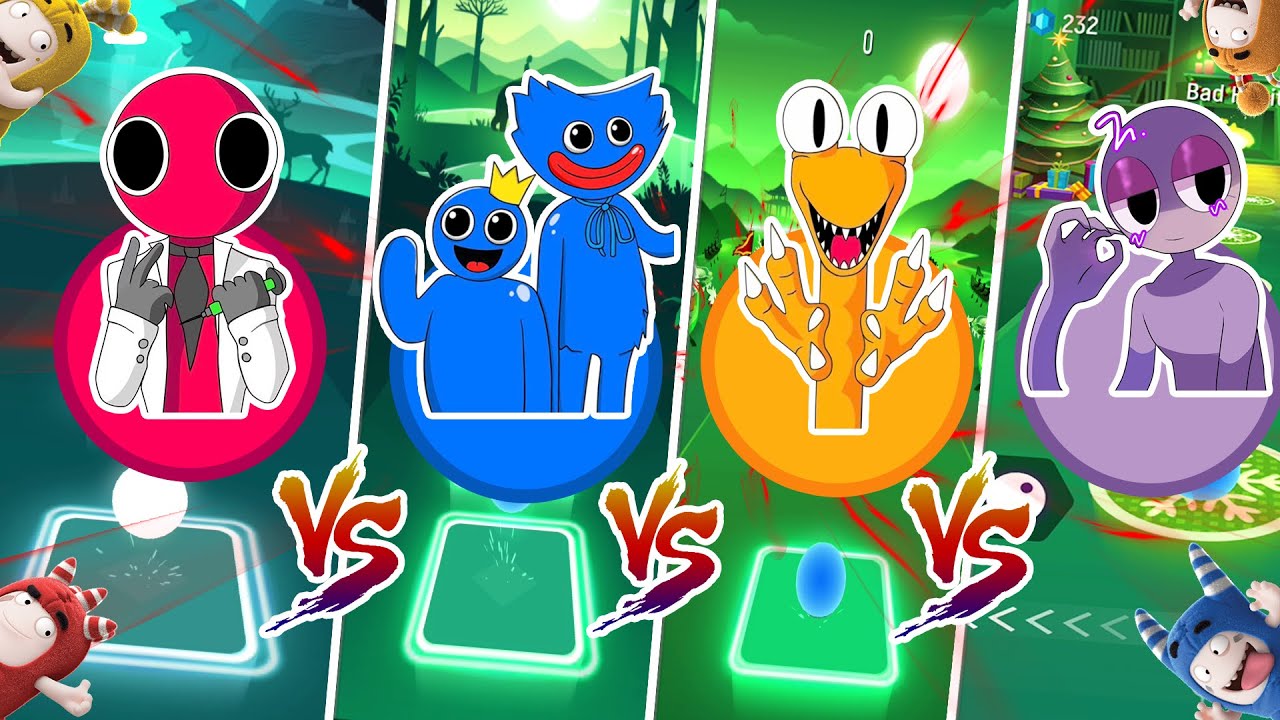 Rainbow Friends Red(Coffin Dance) x Blue(Dance Monkey) x Orange(Enemy ...