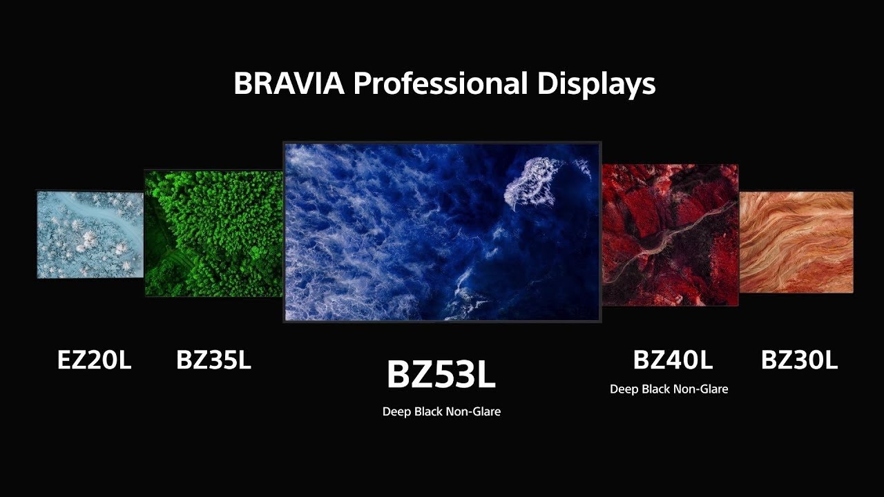 Unveiling the New SONY BRAVIA EZ20L Series - Ideal for Digital Signage ...
