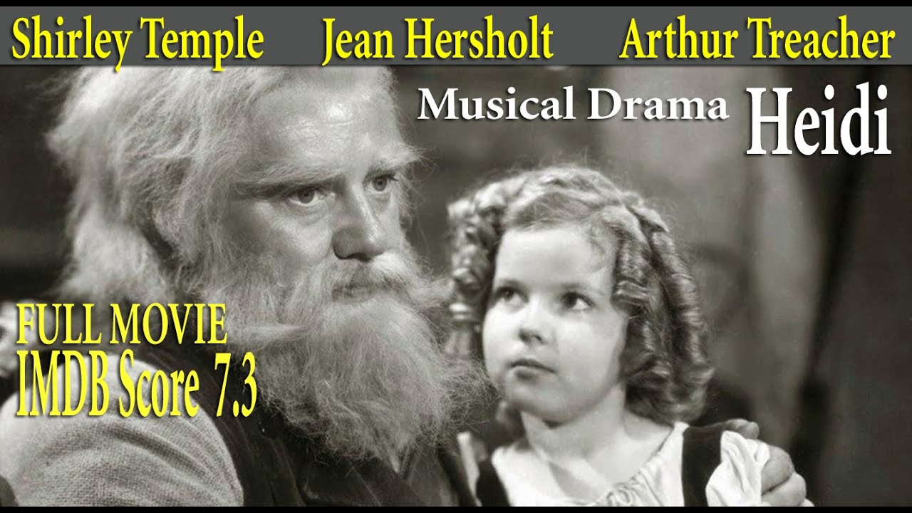 Heidi (1937) Allan Dwan | Shirley Temple Jean Hersholt Arthur Treacher ...