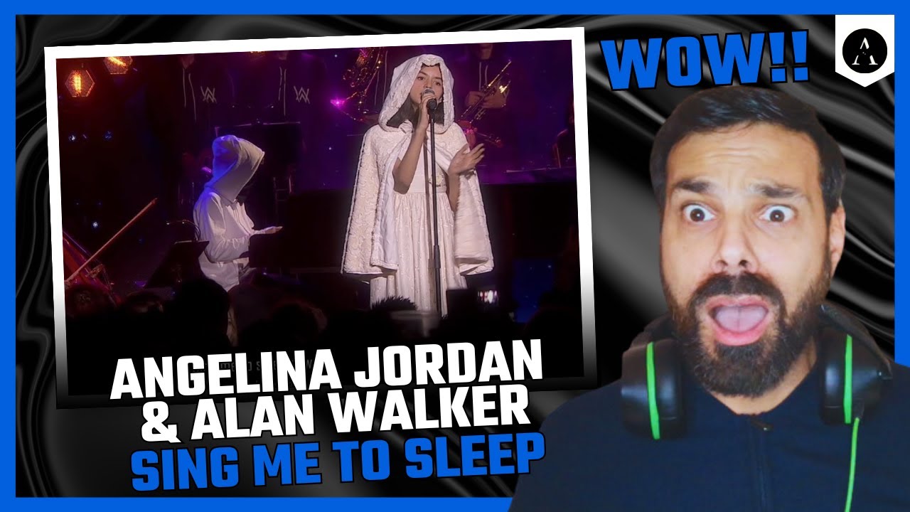 ANGELINA JORDAN & ALAN WALKER - "Sing me to Sleep" | REACTION | I wasn ...