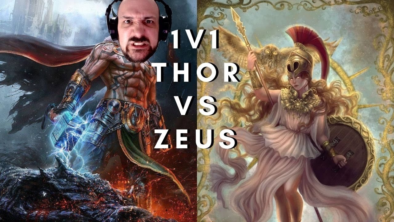 1v1 Thor vs Zeus | The Dreaded Athena Rush - YouTube