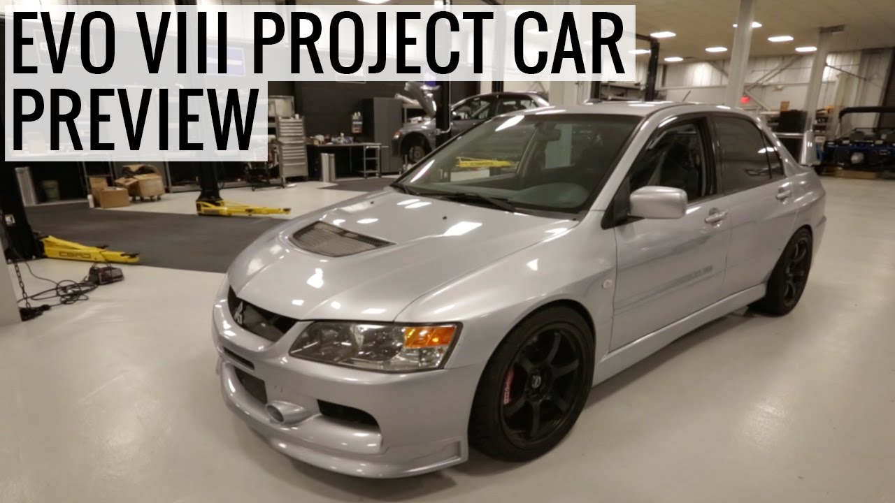 Pete's Mitsubishi Evo VIII Project Car at CBRD - YouTube