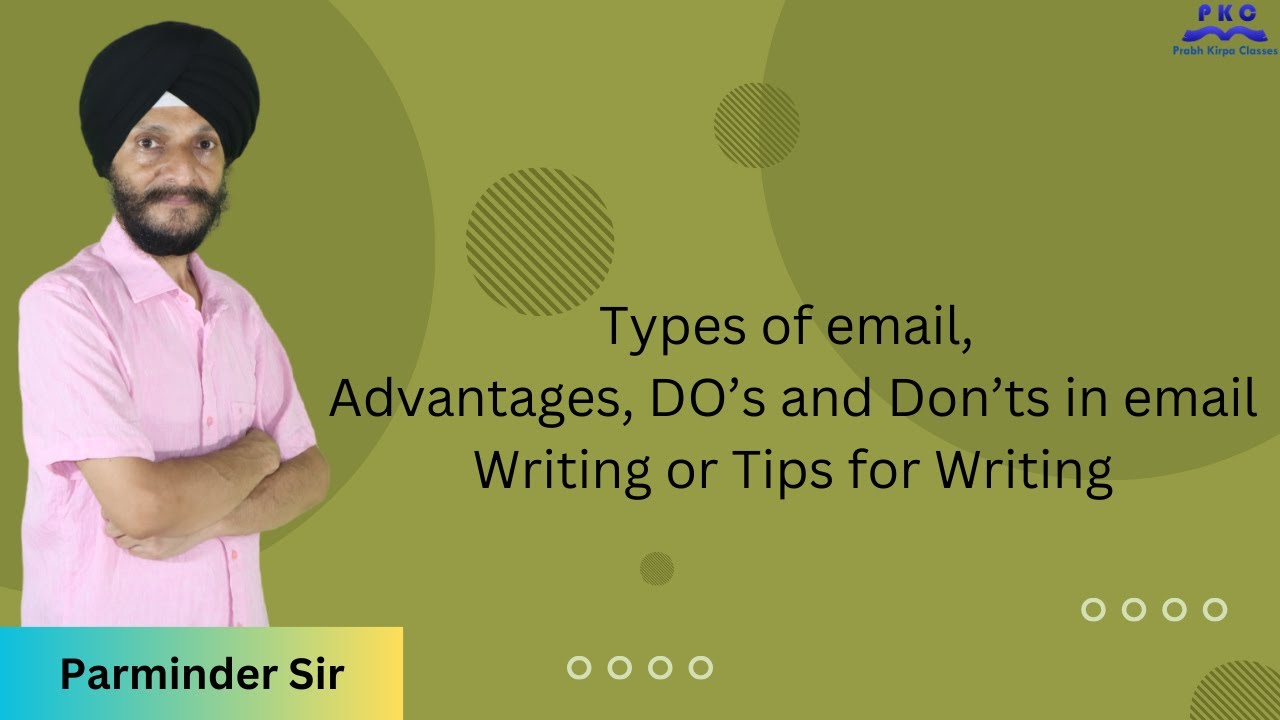 Types of E-mail, Advantages, DO’s and Don’ts in email writing or Tips ...