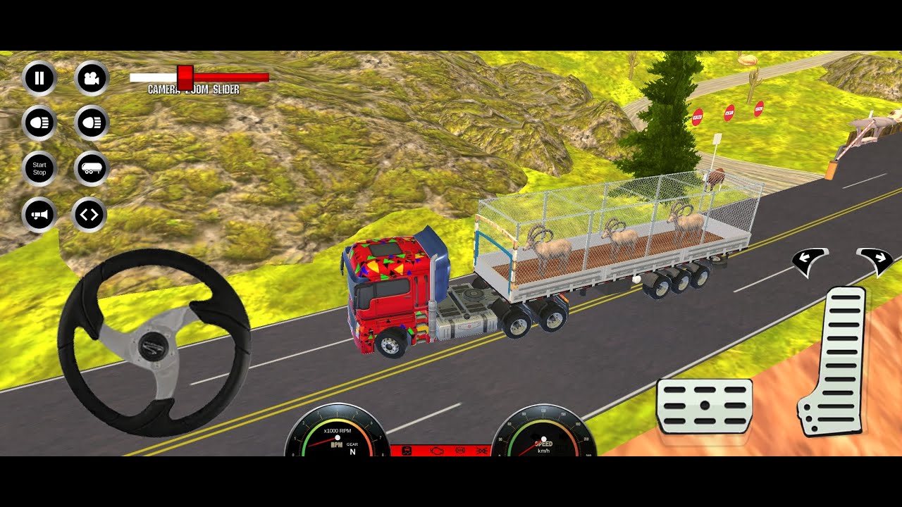 Loading Truck Driving simulator game play Android - YouTube