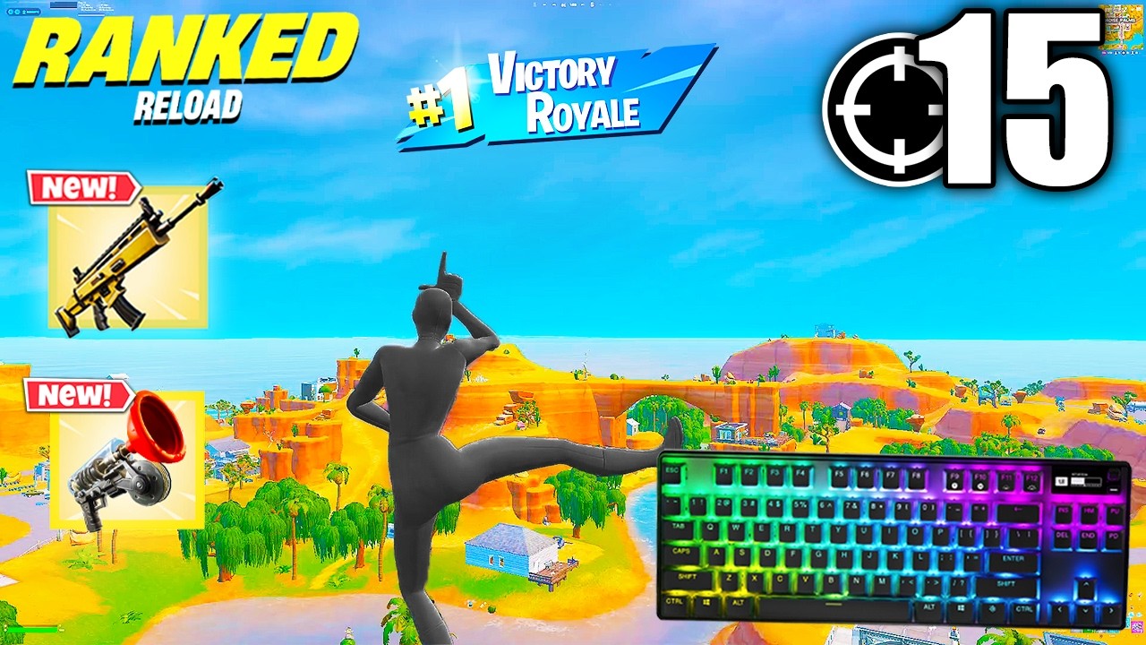 Apex Pro TKL ASMR 😴 15 Kills Solo Ranked Reload 🏆 Satisfying Keyboard ...