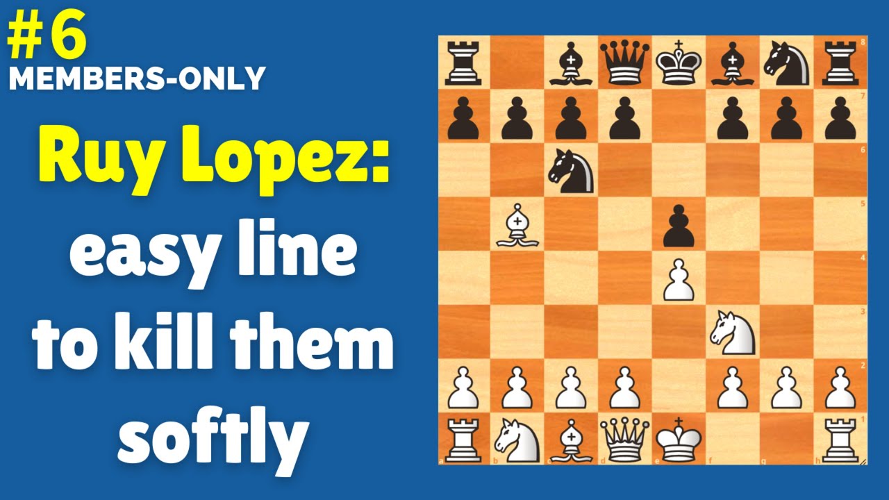 Easy Variation In The Ruy Lopez To Outplay Your Opponents - YouTube