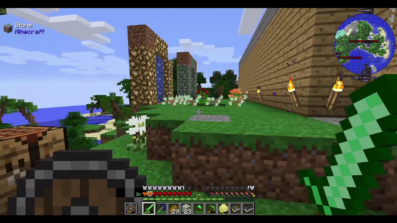 Modded Minecraft Part 10: Preparing to build a base! - YouTube