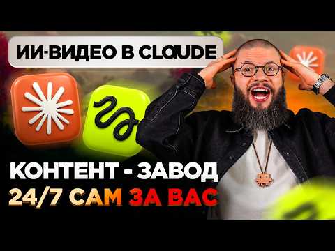 Построй свой ВИДЕО контент-завод на Claude за 20 минут и автоматизируй ВСЕ соцсети с Higgsfield AI