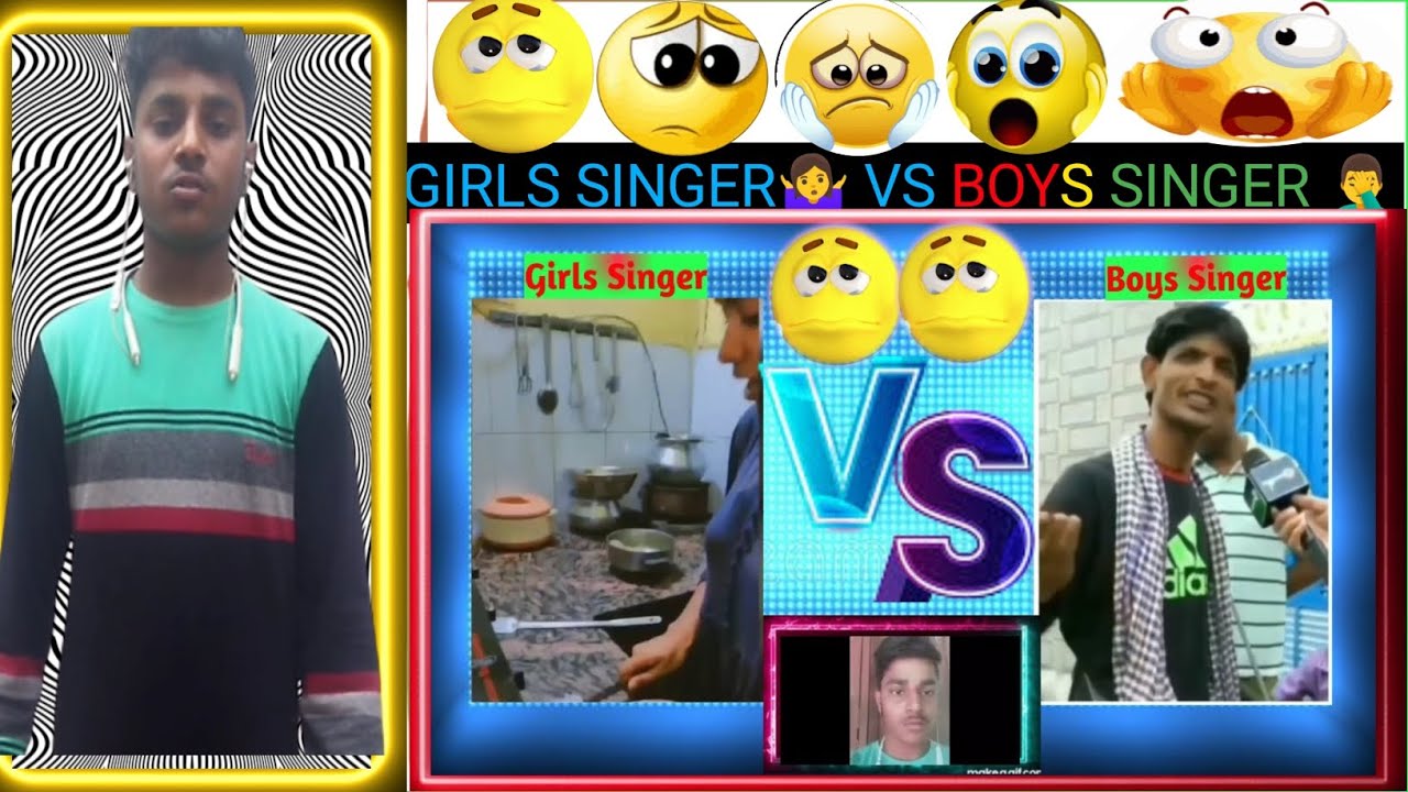 Girls Singer VS Boys Singer Funny means 😂|#comedy #youtube #funny # ...