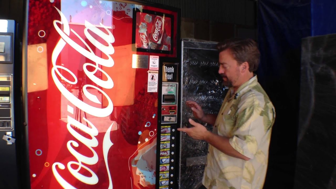 How to Fix a Coin Jam in a Vending Machine: Introduction - YouTube