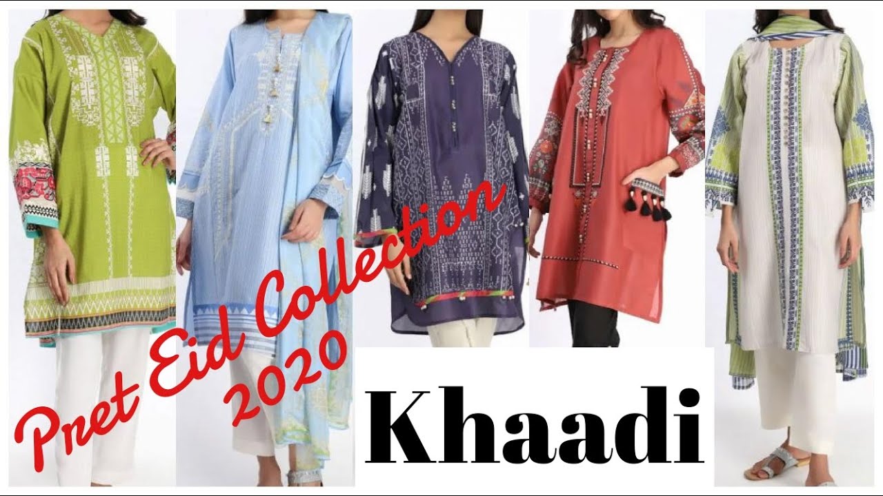 KHAADI Collections //Khaadi Pret Eid Collection 2020//Designer Dresses ...