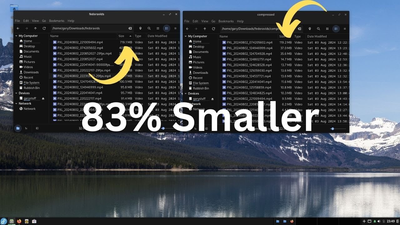 How To Compress A Folder Full Of Videos - YouTube