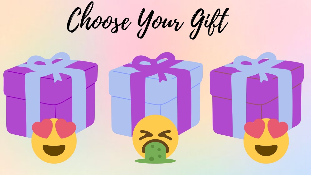 Choose Your Gift 🎁 - good Vs bad Vs good - Lara AND Taleen - YouTube