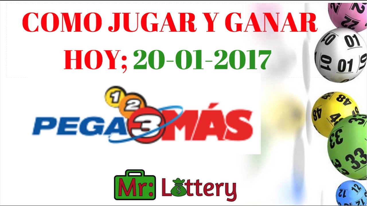 20 01 2017 PEGA 3 MAS Los Numeros de Loteria Nacional, live casino ...