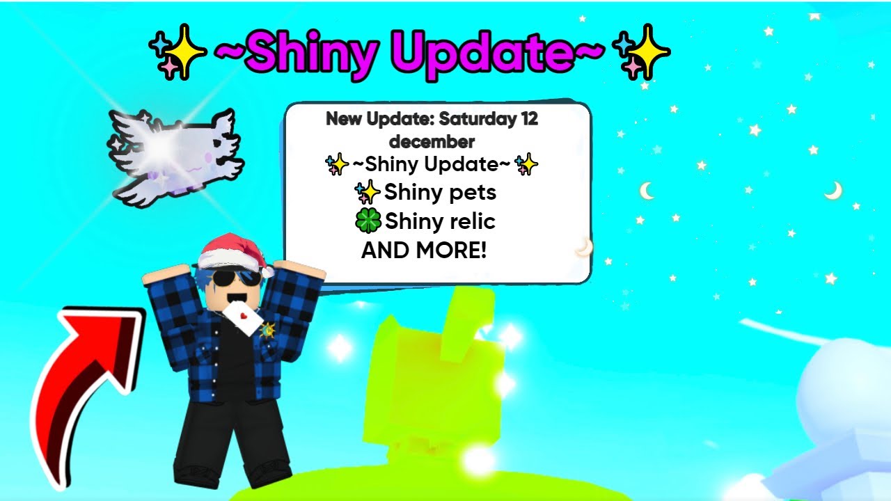 ⏰(OUT NOW!) 😱SHINY UPDATE 😱 (Pet Simulator X) - YouTube