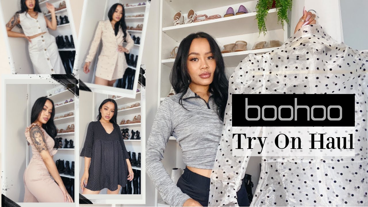 Super Cute BooHoo Try On Haul - YouTube